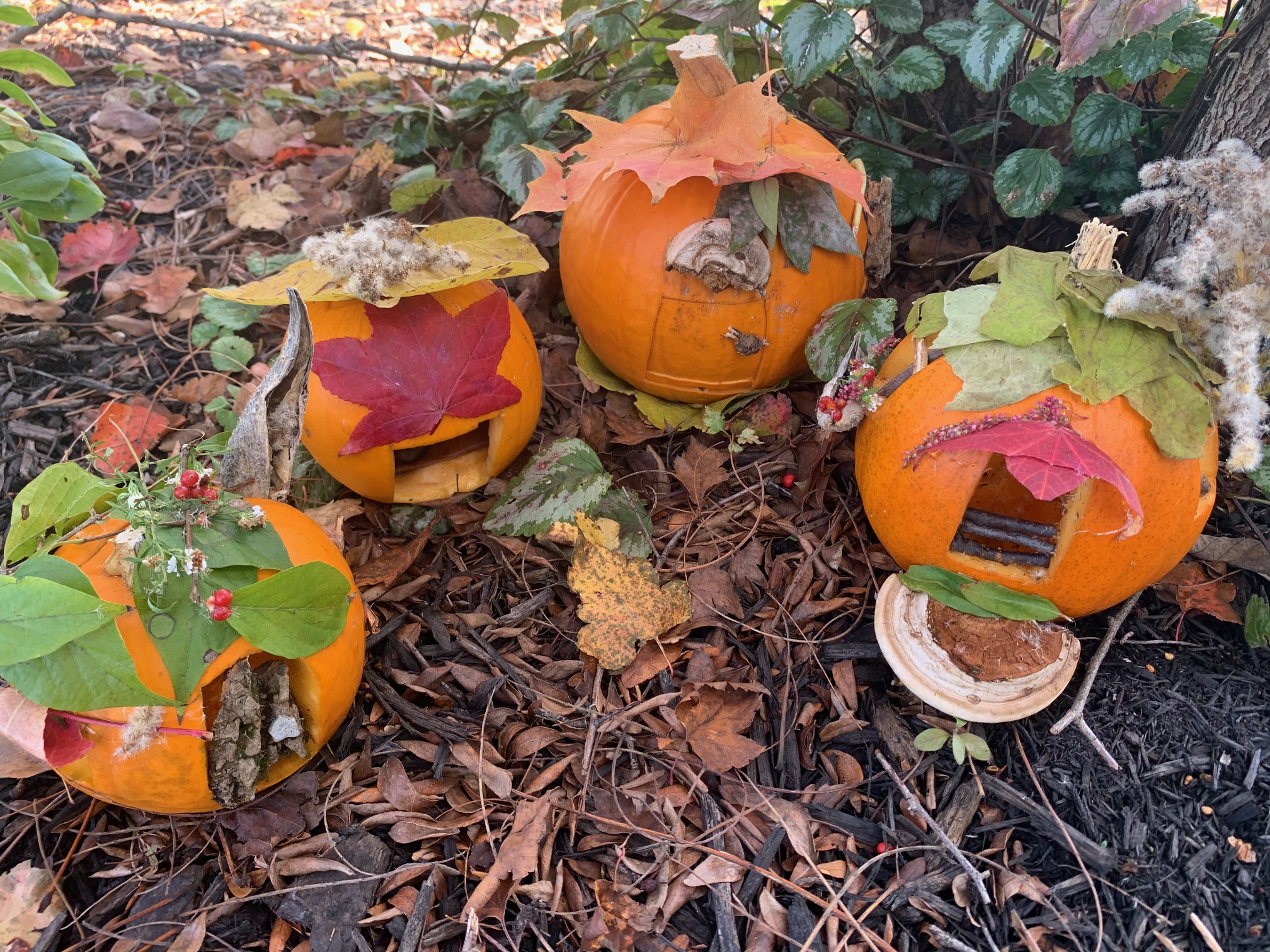 How to Make a Pumpkin Fairy Cottage - Amber Johnson